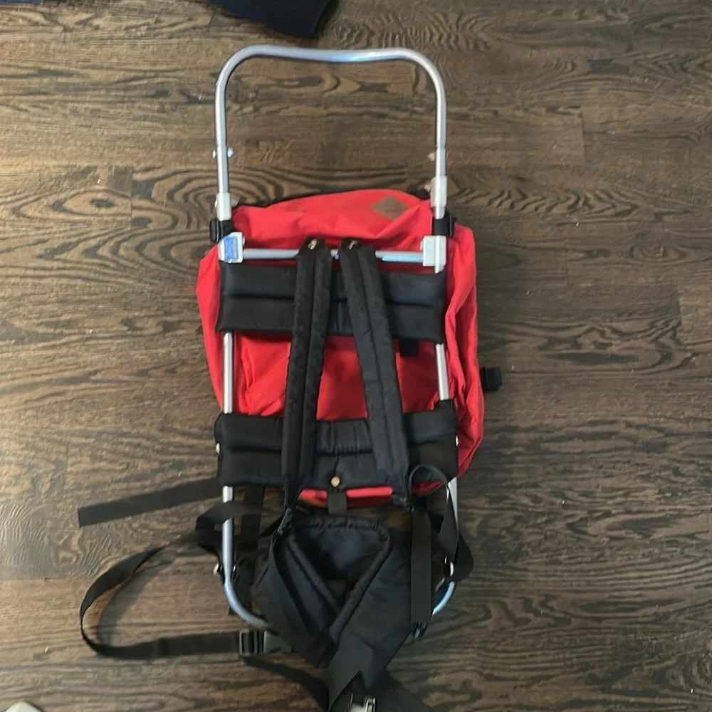 Jansport | Bags | Vintage Made In Usa Jansport Red External Frame ...
